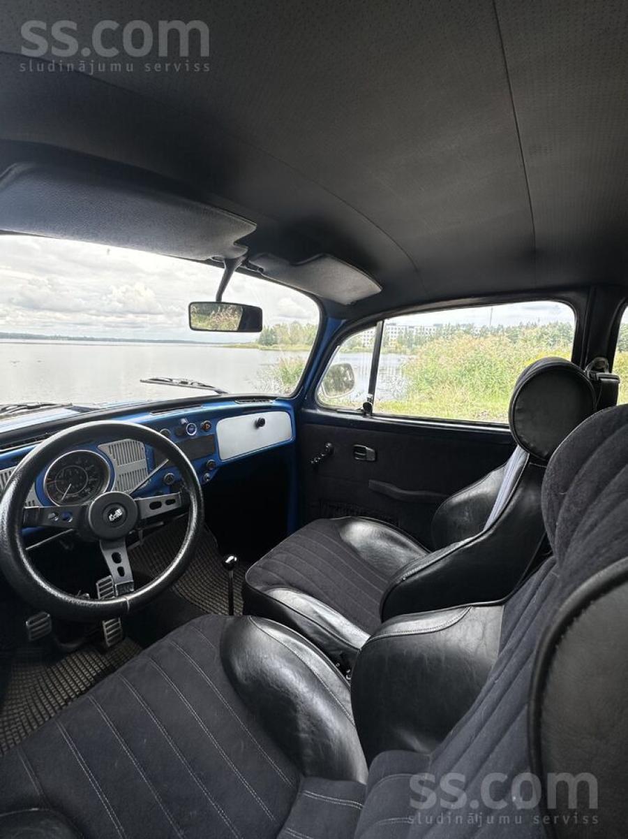 Zils Volkswagen Kafer 1972 Rīga, ar dzinēja tilpumu 1.30 L un nobraukumu 8 tūkst. km par 5500 €, foto 7 vietnē AUTOMOTO.COM.LV