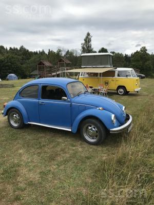 Zils Volkswagen Kafer 1972 Rīga, ar dzinēja tilpumu 1.30 L un nobraukumu 6 tūkst. km par 4500 €, foto  vietnē AUTOMOTO.COM.LV