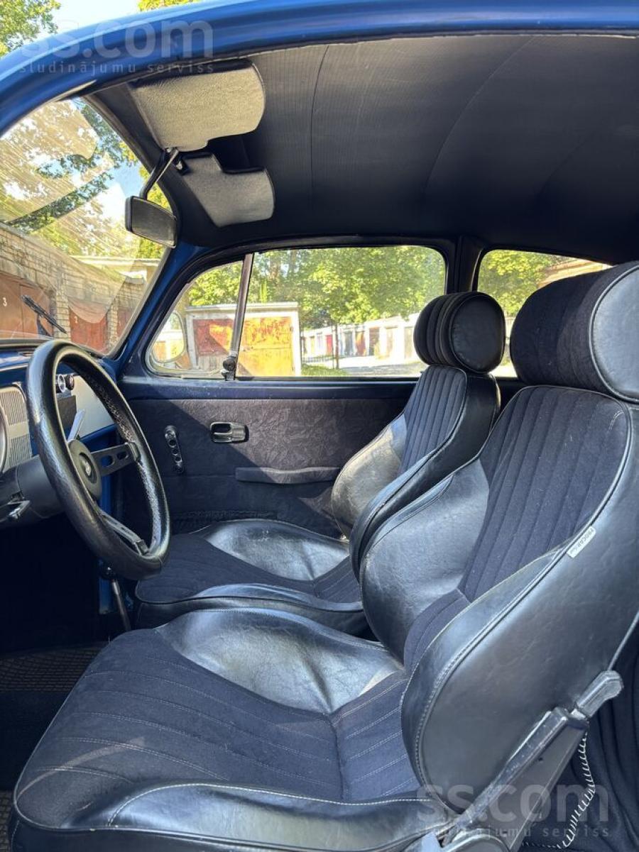 Zils Volkswagen Kafer 1972 Rīga, ar dzinēja tilpumu 1.30 L un nobraukumu 6 tūkst. km par 4500 €, foto 5 vietnē AUTOMOTO.COM.LV