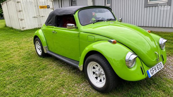 Volkswagen Kafer 1970 Radviliškis, ar dzinēja tilpumu 1.30 L un nobraukumu 25 tūkst. km par 6000 €, foto 1 vietnē AUTOMOTO.COM.LV