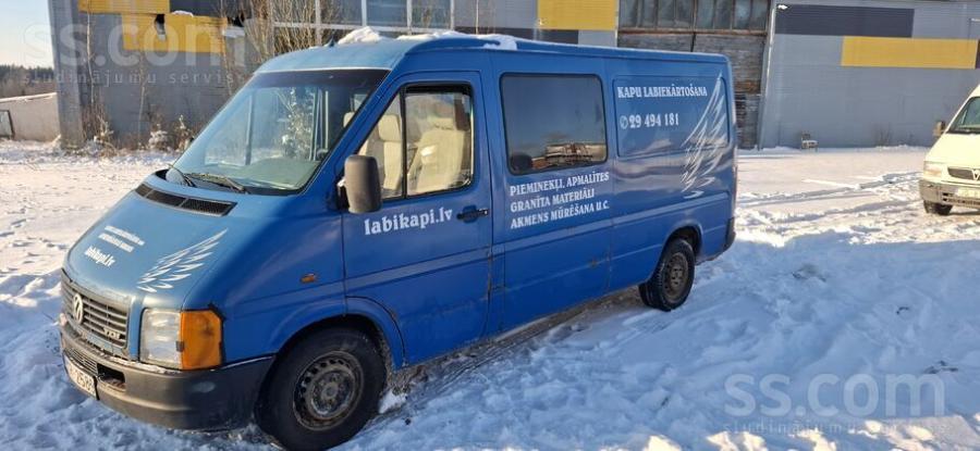 Blue Volkswagen LT 1999 in Cesis, with an engine capacity of 2.50 L and mileage of 0 thousand km for 3350 €, photo 1 on AUTOMOTO.COM.LV