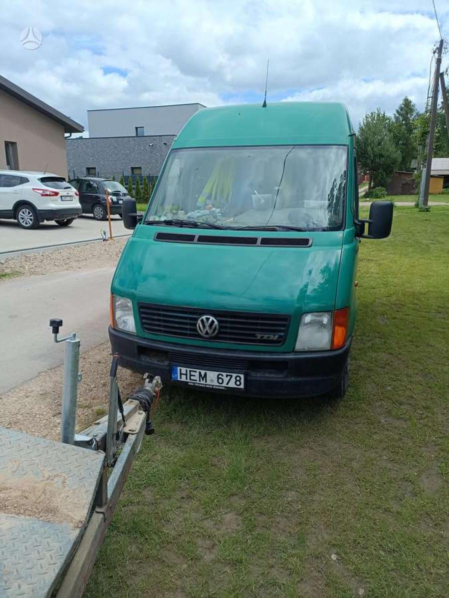 Green Volkswagen LT 1999 in Vilnius, with an engine capacity of 2.80 L and mileage of 510 thousand km for 2000 €, photo 1 on AUTOMOTO.COM.LV