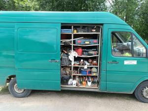 Green Volkswagen LT 1999 in Vilnius, with an engine capacity of 2.80 L and mileage of 510 thousand km for 2000 €, photo 8 on AUTOMOTO.COM.LV