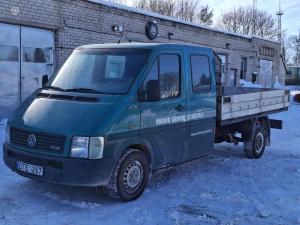 Green Volkswagen LT 2002 in Silute, with an engine capacity of 2.50 L and mileage of 260 thousand km for 2650 €, photo 3 on AUTOMOTO.COM.LV