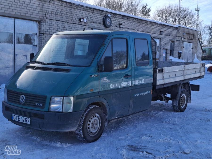 Zaļš Volkswagen LT 2002 Šilutė, ar dzinēja tilpumu 2.50 L un nobraukumu 260 tūkst. km par 2500 €, foto 1 vietnē AUTOMOTO.COM.LV