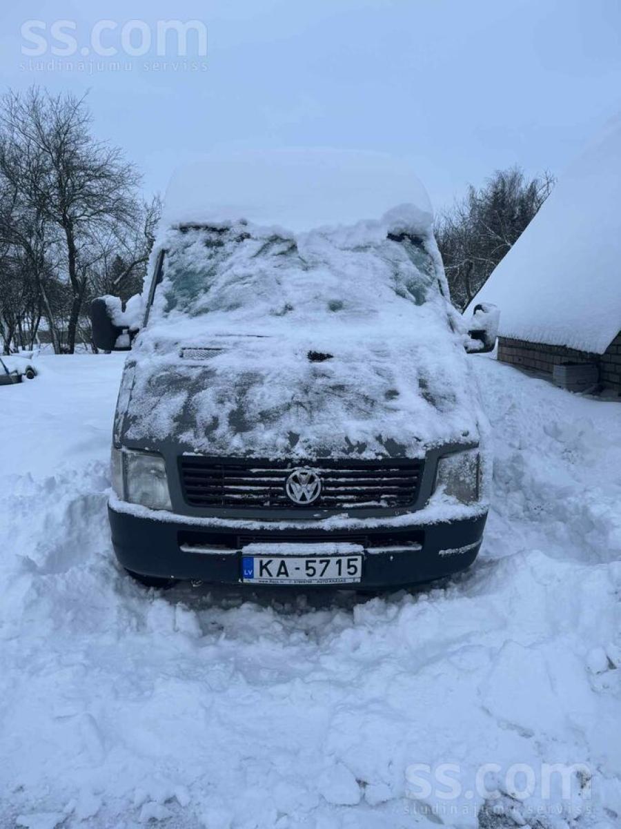 Grey Volkswagen LT 2001 in Liepaja, with an engine capacity of 2.50 L and mileage of 324 thousand km for 1000 €, photo 1 on AUTOMOTO.COM.LV