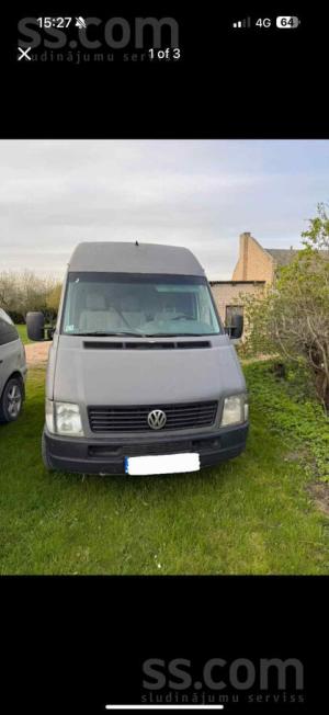 Grey Volkswagen LT 2001 in Liepaja, with an engine capacity of 2.50 L and mileage of 324 thousand km for 1000 €, photo 2 on AUTOMOTO.COM.LV