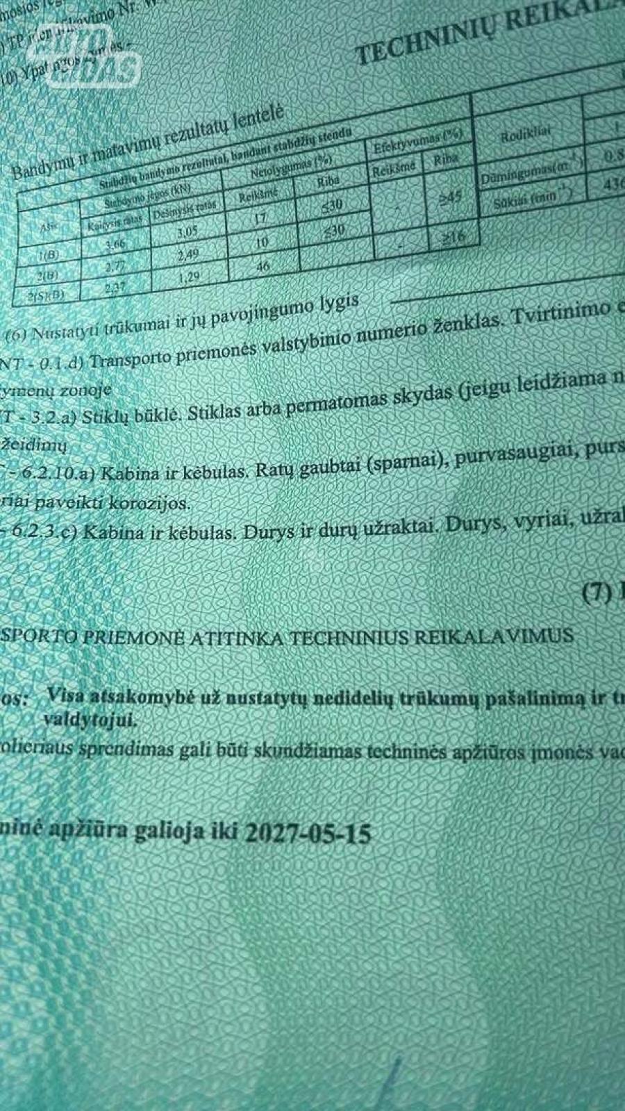 Фольксваген ЛТ 1998 в Вильнюс, объемом двигателя 2.50 л и пробегом 36 тыс. км за 5200 €, фото 14 на AUTOMOTO.COM.LV