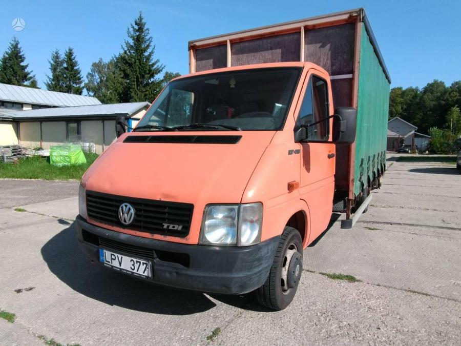 Orange Volkswagen LT 2002 in Vilnius, with an engine capacity of 3.50 L and mileage of 163 thousand km for 5150 €, photo 1 on AUTOMOTO.COM.LV