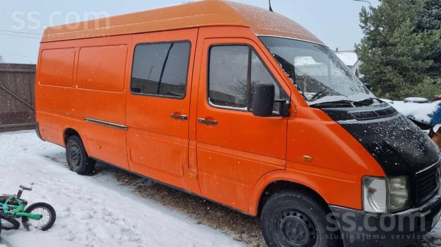 Oranžs Volkswagen LT 1997 Tukums, ar dzinēja tilpumu 2.50 L un nobraukumu 390 tūkst. km par 2600 €, foto 2 vietnē AUTOMOTO.COM.LV