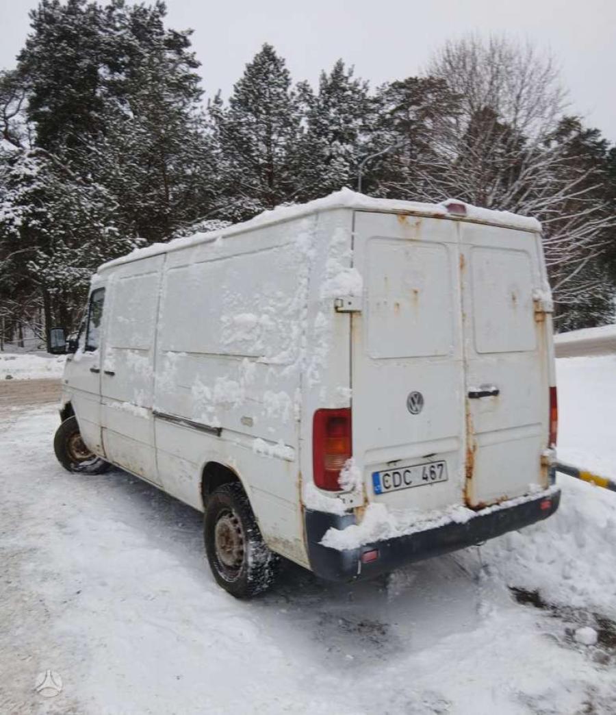 Balts Volkswagen LT 1999 Viļņa, ar dzinēja tilpumu 2.50 L un nobraukumu 300 tūkst. km par 950 €, foto 2 vietnē AUTOMOTO.COM.LV
