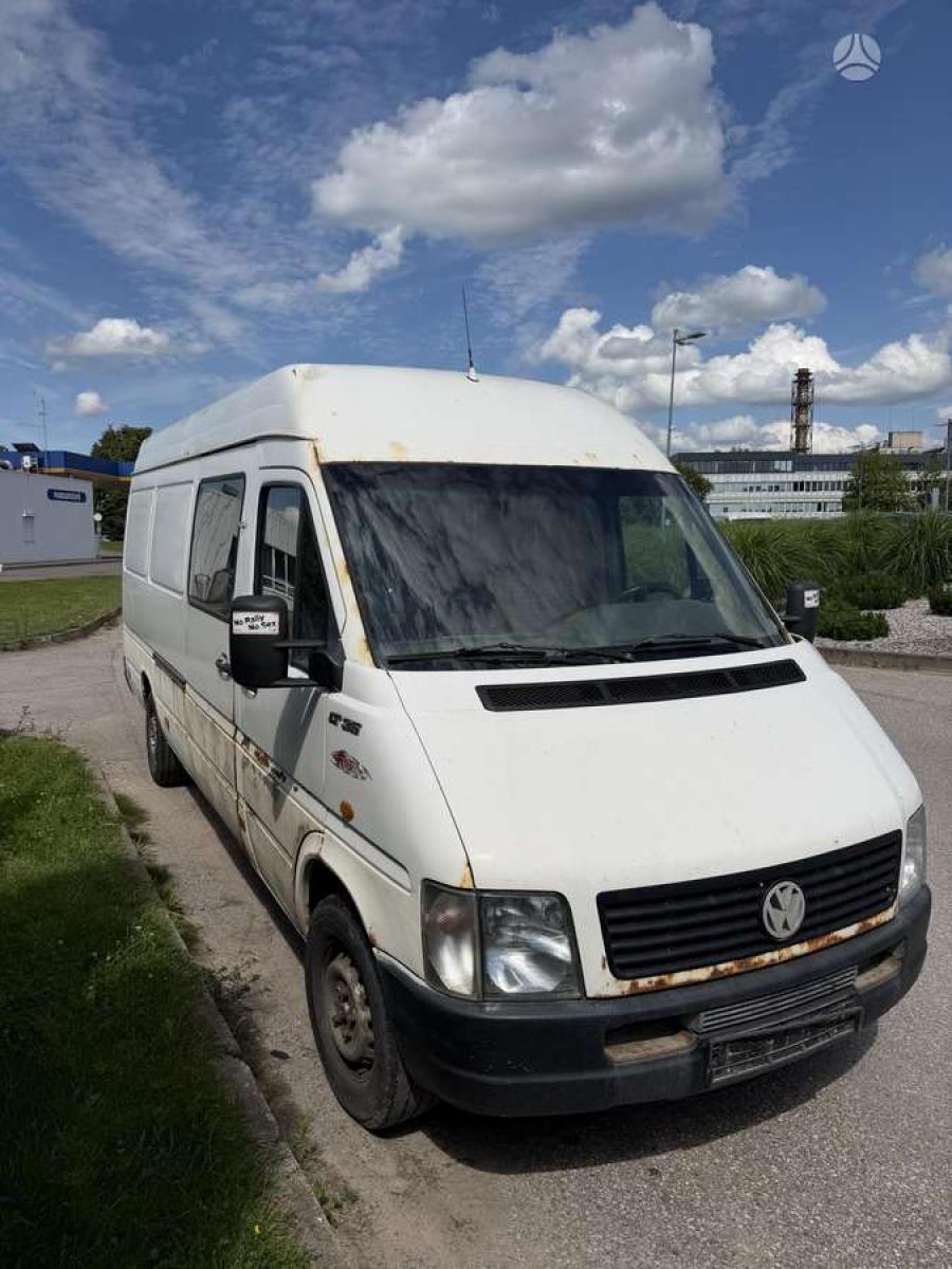 Balts Volkswagen LT 1999 Kauņa, ar dzinēja tilpumu 2.46 L un nobraukumu 400 tūkst. km par 1499 €, foto 1 vietnē AUTOMOTO.COM.LV