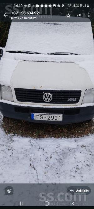 Balts Volkswagen LT 2001 Rīga, ar dzinēja tilpumu 2.50 L un nobraukumu 381 tūkst. km par 5700 €, foto 5 vietnē AUTOMOTO.COM.LV