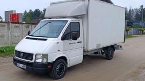 Balts Volkswagen LT 2003 Viļņa, ar dzinēja tilpumu 2.80 L un nobraukumu 492 tūkst. km par 4800 €, foto  vietnē AUTOMOTO.COM.LV