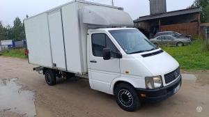 White Volkswagen LT 2003 in Vilnius, with an engine capacity of 2.80 L and mileage of 491 thousand km for 4800 €, photo 3 on AUTOMOTO.COM.LV