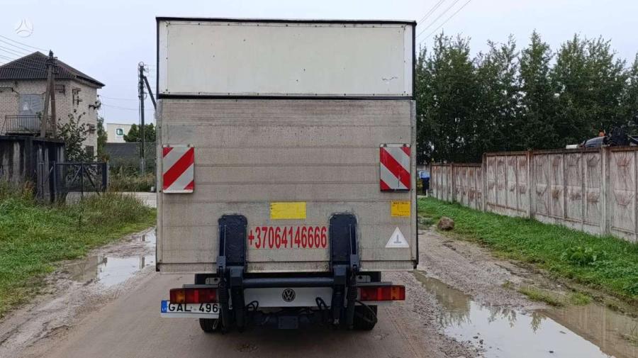 White Volkswagen LT 2003 in Vilnius, with an engine capacity of 2.80 L and mileage of 491 thousand km for 4800 €, photo 7 on AUTOMOTO.COM.LV