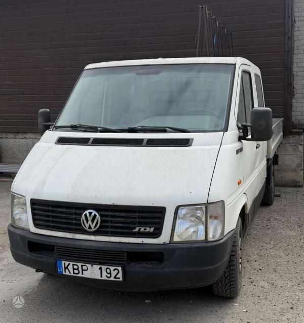 White Volkswagen LT 2004 in Klaipeda, with an engine capacity of 2.46 L and mileage of 311 thousand km for 3500 €, photo 4 on AUTOMOTO.COM.LV