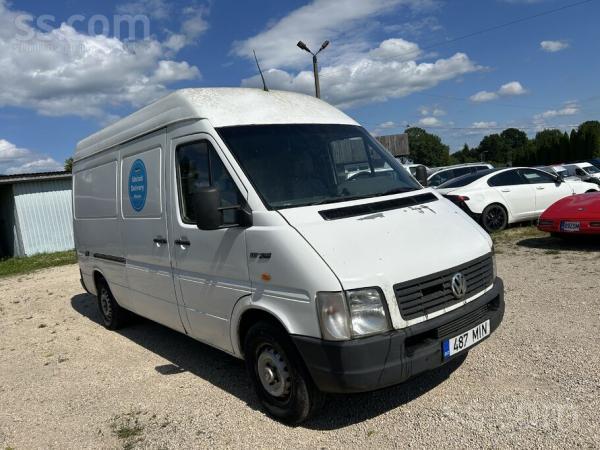 White Volkswagen LT 2001 in Valka, with an engine capacity of 2.80 L and mileage of 107 thousand km for 1500 €, photo 2 on AUTOMOTO.COM.LV