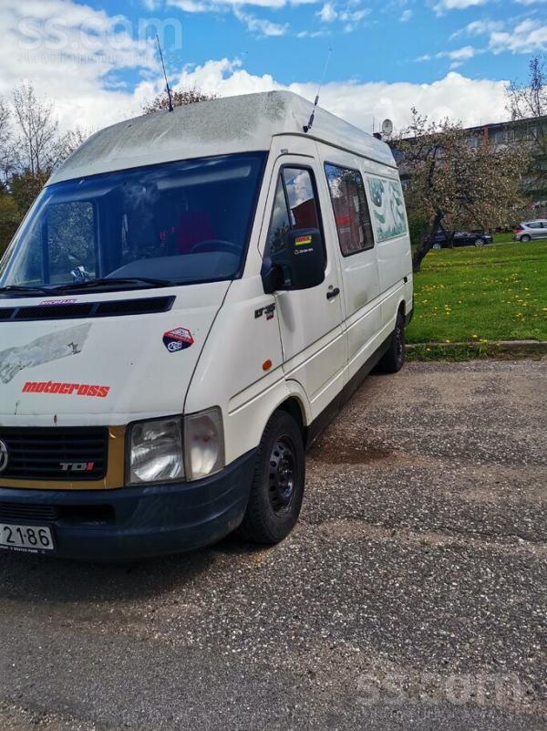 Balts Volkswagen LT 2002 Rīga, ar dzinēja tilpumu 2.80 L un nobraukumu 290 tūkst. km par 2200 €, foto 2 vietnē AUTOMOTO.COM.LV
