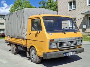 Yellow Volkswagen LT 1994 in Vilnius, with an engine capacity of 2.40 L and mileage of 250 thousand km for 900 €, photo  on AUTOMOTO.COM.LV