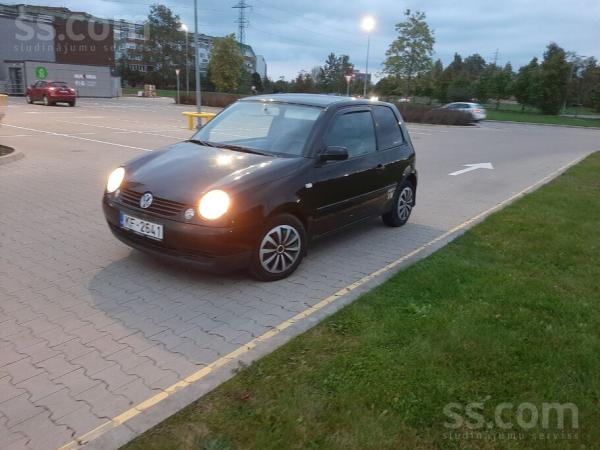 Black Volkswagen Lupo 2000 in Riga, with an engine capacity of 1.40 L and mileage of 238 thousand km for 1350 €, photo 5 on AUTOMOTO.COM.LV