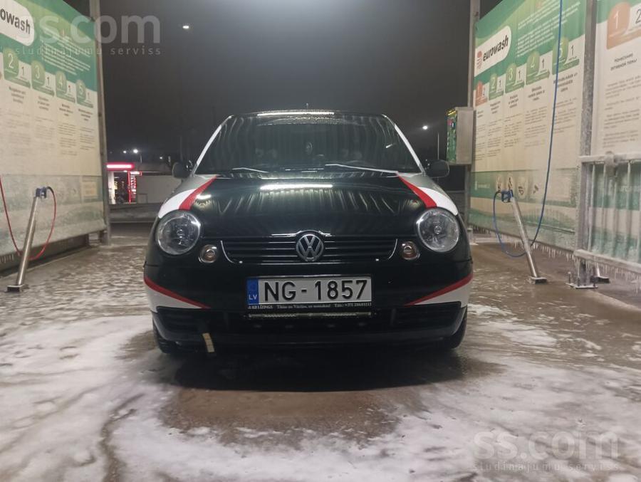 Black Volkswagen Lupo 2000 in Rezekne, with an engine capacity of 1.00 L and mileage of 285 thousand km for 1450 €, photo 4 on AUTOMOTO.COM.LV