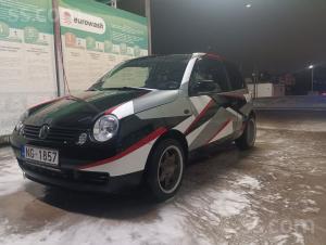 Black Volkswagen Lupo 2000 in Rezekne, with an engine capacity of 1.00 L and mileage of 285 thousand km for 1450 €, photo 5 on AUTOMOTO.COM.LV