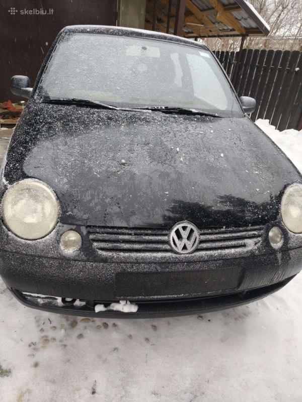 Black Volkswagen Lupo 2000 in Vilnius, with an engine capacity of 1.40 L and mileage of 213 thousand km for 1000 €, photo 4 on AUTOMOTO.COM.LV