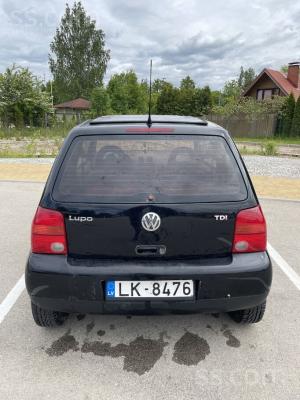 Melns Volkswagen Lupo 2000 Aizkraukle, ar dzinēja tilpumu 1.40 L un nobraukumu 326 tūkst. km par 700 €, foto 4 vietnē AUTOMOTO.COM.LV