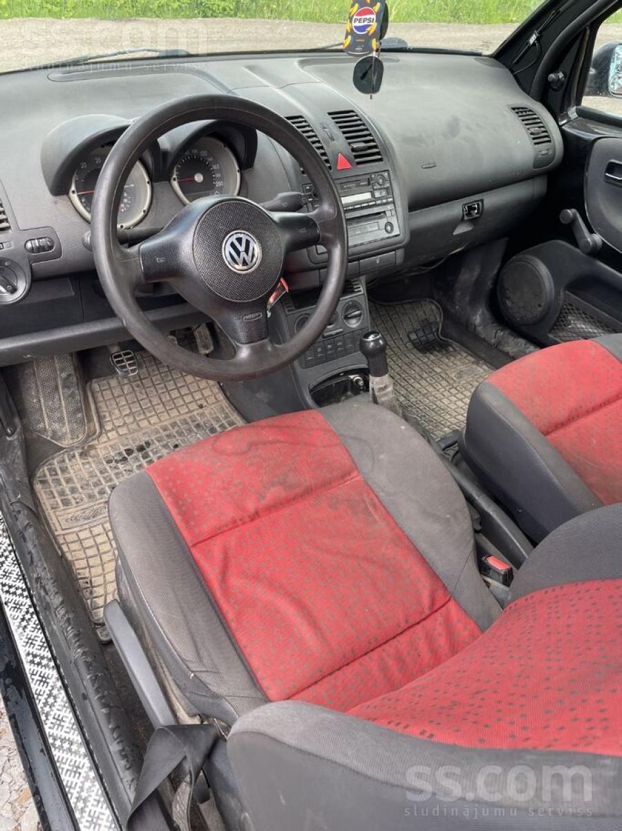 Melns Volkswagen Lupo 2000 Aizkraukle, ar dzinēja tilpumu 1.40 L un nobraukumu 326 tūkst. km par 700 €, foto 11 vietnē AUTOMOTO.COM.LV