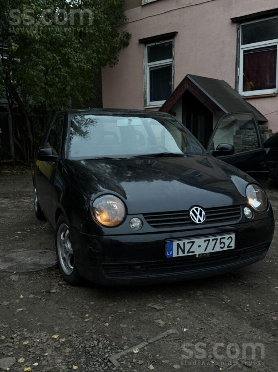 Black Volkswagen Lupo 2000 in Riga, with an engine capacity of 1.60 L and mileage of 183 thousand km for 1300 €, photo 17 on AUTOMOTO.COM.LV