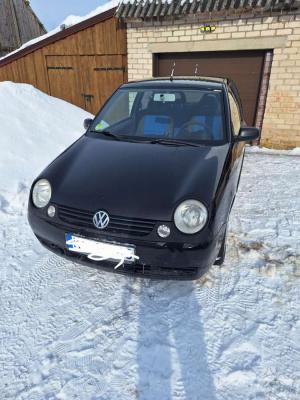 Black Volkswagen Lupo 2001 in Raseiniai, with an engine capacity of 1.72 L and mileage of 362 thousand km for 1100 €, photo  on AUTOMOTO.COM.LV