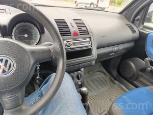 Black Volkswagen Lupo 2001 in Jekabpils, with an engine capacity of 1.40 L and mileage of 204 thousand km for 980 €, photo 9 on AUTOMOTO.COM.LV