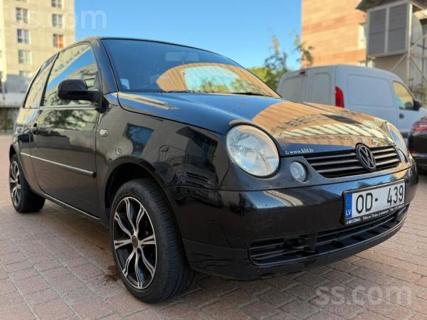 Black Volkswagen Lupo 2003 in Riga, with an engine capacity of 1.00 L and mileage of 0 thousand km for 1400 €, photo 1 on AUTOMOTO.COM.LV