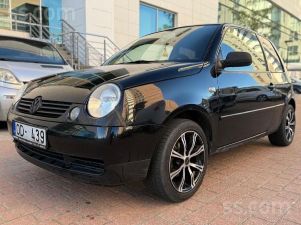 Black Volkswagen Lupo 2003 in Riga, with an engine capacity of 1.00 L and mileage of 0 thousand km for 1400 €, photo 3 on AUTOMOTO.COM.LV