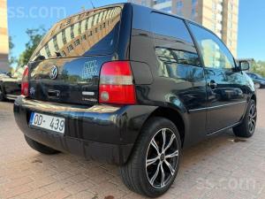 Black Volkswagen Lupo 2003 in Riga, with an engine capacity of 1.00 L and mileage of 0 thousand km for 1400 €, photo 4 on AUTOMOTO.COM.LV