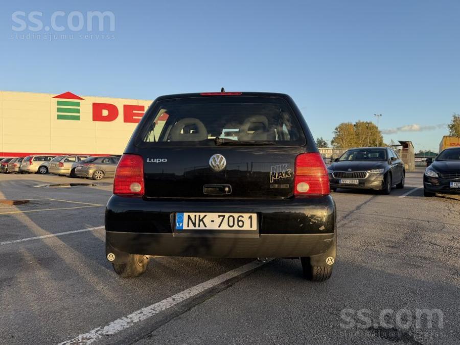 Melns Volkswagen Lupo 2005 Rīga, ar dzinēja tilpumu 1.00 L un nobraukumu 189 tūkst. km par 1199 €, foto 6 vietnē AUTOMOTO.COM.LV
