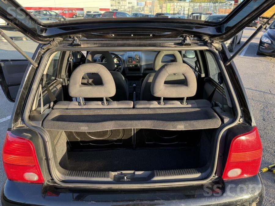 Melns Volkswagen Lupo 2005 Rīga, ar dzinēja tilpumu 1.00 L un nobraukumu 189 tūkst. km par 1199 €, foto 13 vietnē AUTOMOTO.COM.LV