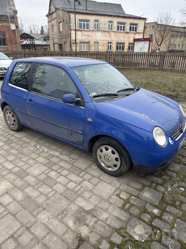 Blue Volkswagen Lupo 1999 in Jelgava, with an engine capacity of 1.00 L and mileage of 200 thousand km for 669 €, photo 2 on AUTOMOTO.COM.LV