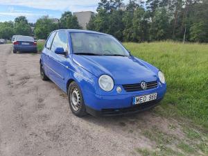 Blue Volkswagen Lupo 1999 in Vilnius, with an engine capacity of 1.40 L and mileage of 150 thousand km for 500 €, photo  on AUTOMOTO.COM.LV