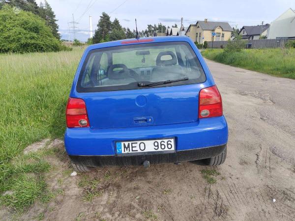 Blue Volkswagen Lupo 1999 in Vilnius, with an engine capacity of 1.40 L and mileage of 150 thousand km for 500 €, photo 3 on AUTOMOTO.COM.LV