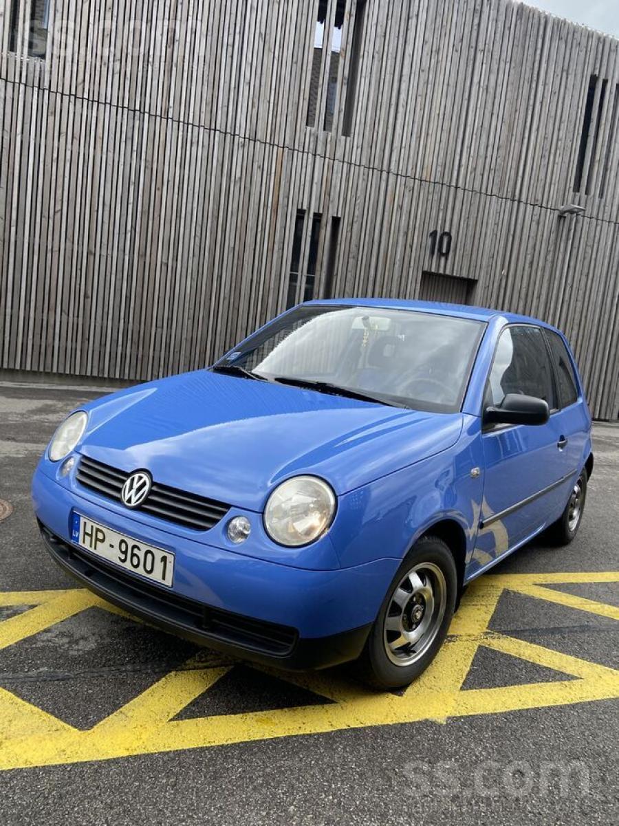 Blue Volkswagen Lupo 2000 in Riga, with an engine capacity of 1.00 L and mileage of 226 thousand km for 1550 €, photo 1 on AUTOMOTO.COM.LV