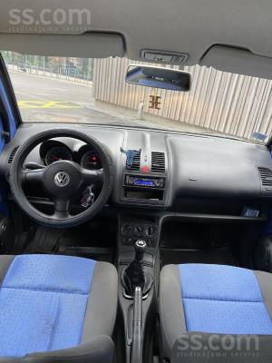 Blue Volkswagen Lupo 2000 in Riga, with an engine capacity of 1.00 L and mileage of 226 thousand km for 1550 €, photo 8 on AUTOMOTO.COM.LV