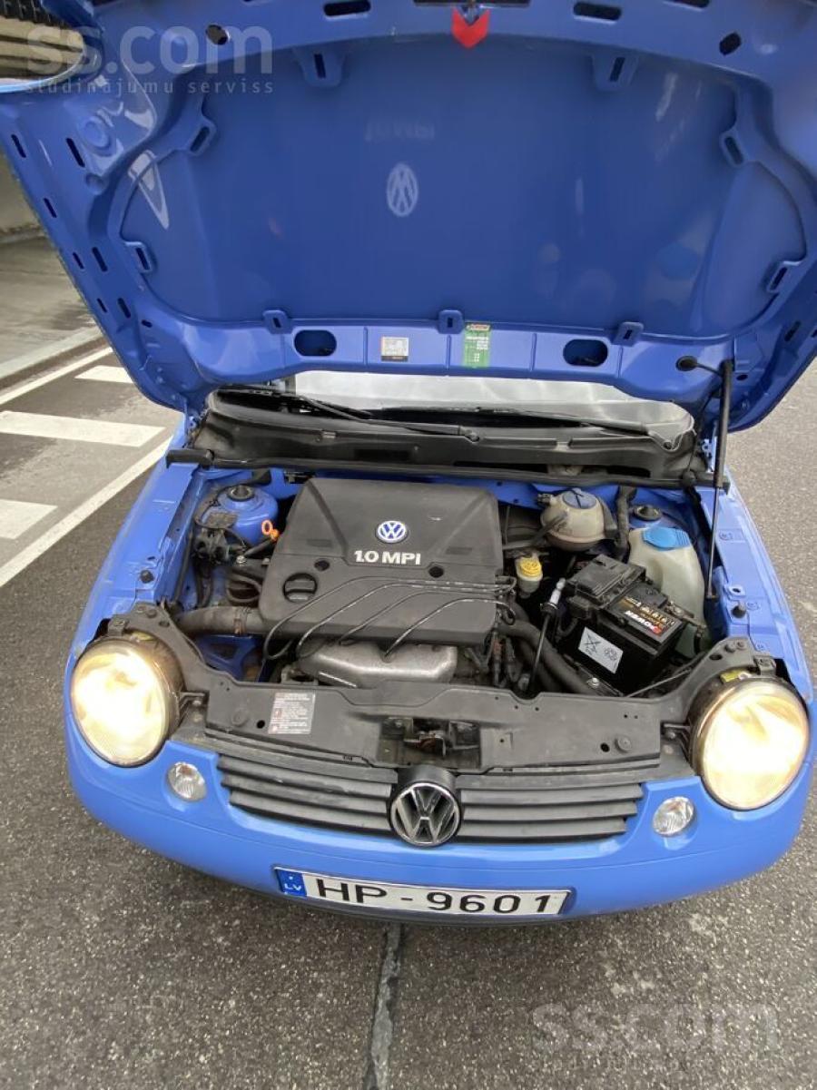 Blue Volkswagen Lupo 2000 in Riga, with an engine capacity of 1.00 L and mileage of 226 thousand km for 1550 €, photo 11 on AUTOMOTO.COM.LV