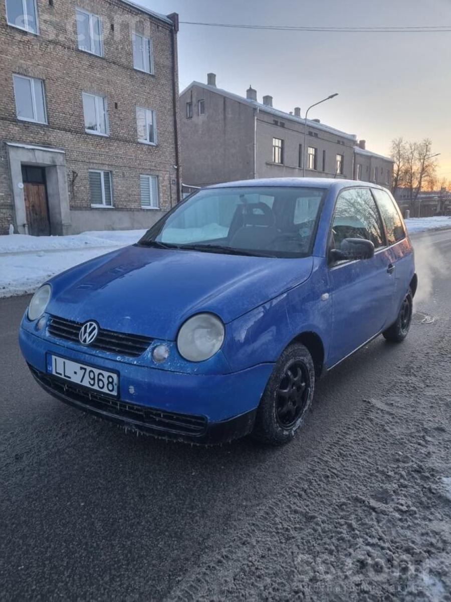 Blue Volkswagen Lupo 2001 in Riga, with an engine capacity of 1.00 L and mileage of 219 thousand km for 1050 €, photo 2 on AUTOMOTO.COM.LV