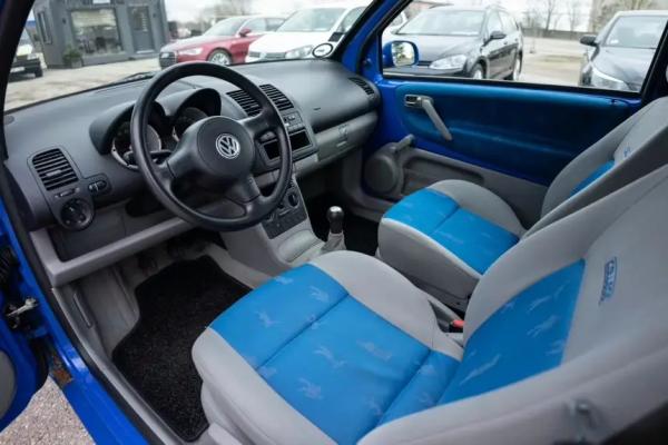 Blue Volkswagen Lupo 2001 in Liepaja, with an engine capacity of 1.00 L and mileage of 191 thousand km for 1550 €, photo 8 on AUTOMOTO.COM.LV