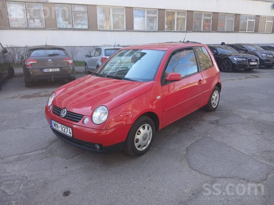 Red Volkswagen Lupo 2003 in Riga, with an engine capacity of 1.70 L and mileage of 267 thousand km for 1550 €, photo 1 on AUTOMOTO.COM.LV