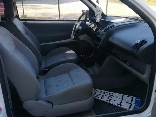 White Volkswagen Lupo 2003 in Grobiņa, with an engine capacity of 1.00 L and mileage of 259 thousand km for 850 €, photo 9 on AUTOMOTO.COM.LV