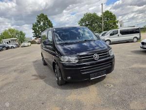 Melns Volkswagen Multivan 2009 Kėdainiai, ar dzinēja tilpumu 2.00 L un nobraukumu 309 tūkst. km par 12999 €, foto  vietnē AUTOMOTO.COM.LV