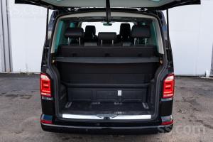 Black Volkswagen Multivan 2018 in Riga, with an engine capacity of 2.00 L and mileage of 212 thousand km for 27950 €, photo 12 on AUTOMOTO.COM.LV
